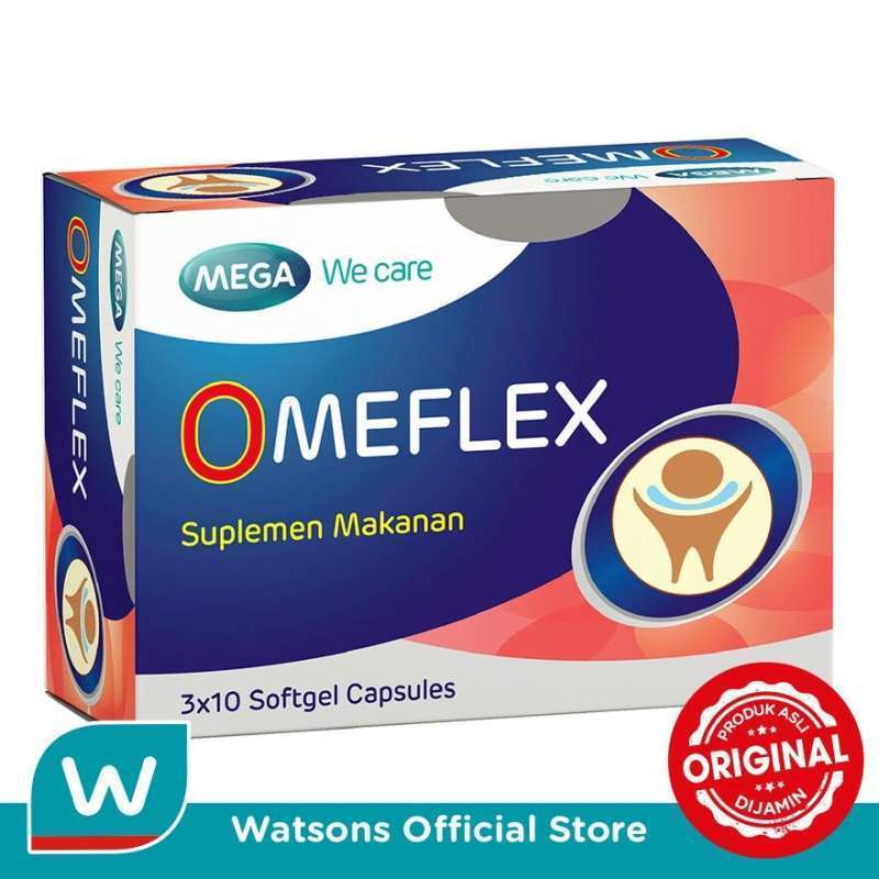 Jual Mega We Care Omeflex (30) Blue 30 softgel capsul di Seller WAHDA ...