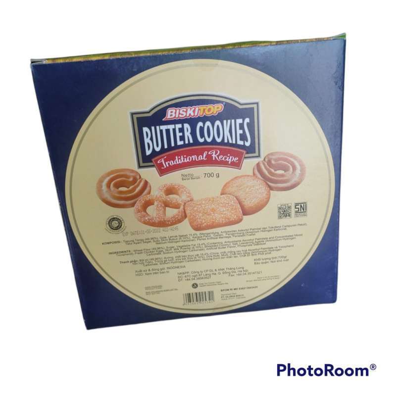 Promo Biskitop - Butter Cookies 700g Biskuit Kaleng Dus Biscuit Lebaran ...