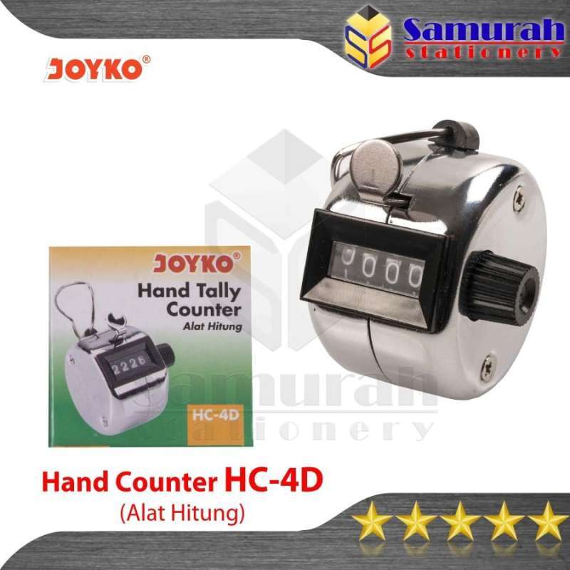 Jual Hand Tally Counter Joyko HC-4D / Alat Hitung Pengukur HC 4D di ...