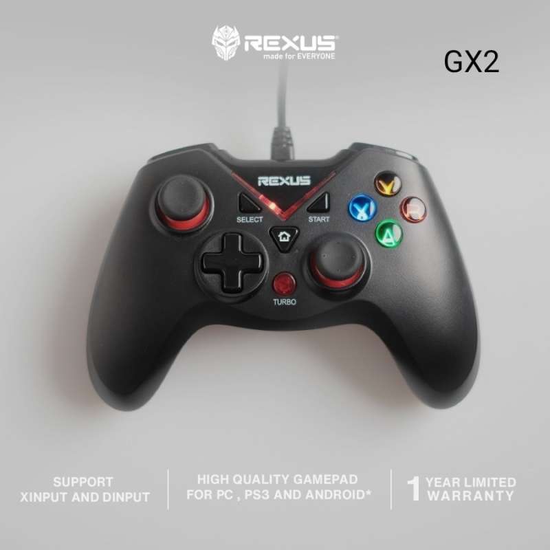 Jual Rexus Gladius GX2 Pro Stick Gaming Gamepad Controler USB PC ...