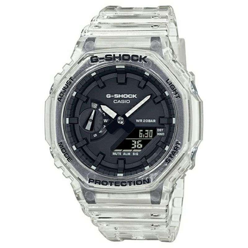 Promo Casio G-Shock GA-2100SKE-7ADR / GShock GA2100SKE-7A Skeleton ...