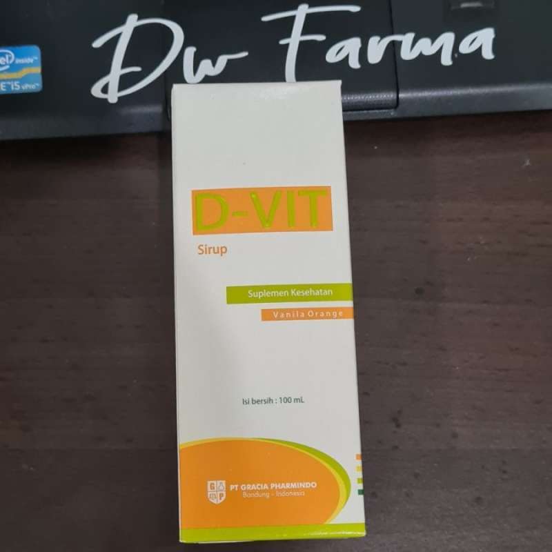 Jual D Vit Sirup Vanila Orange 100ml (Tiap 5 ml mengandung vit D3 400iu ...