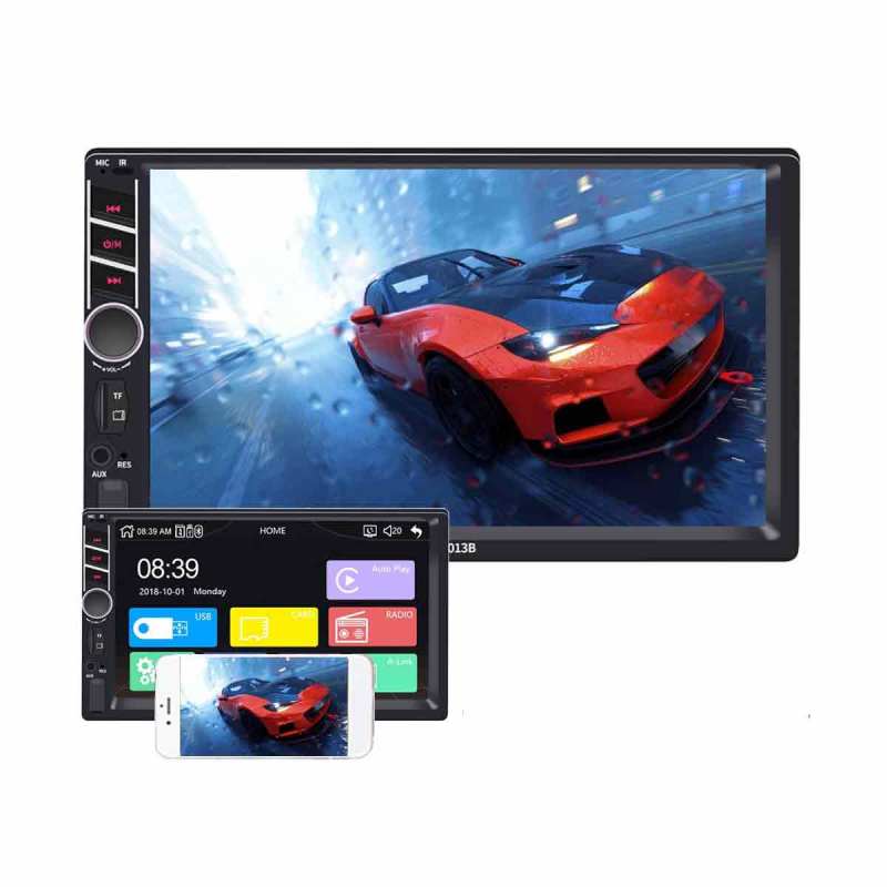Jual Dashboard Video FM Radio Rear View Bluetooth Car MP4 MP5 Player ...