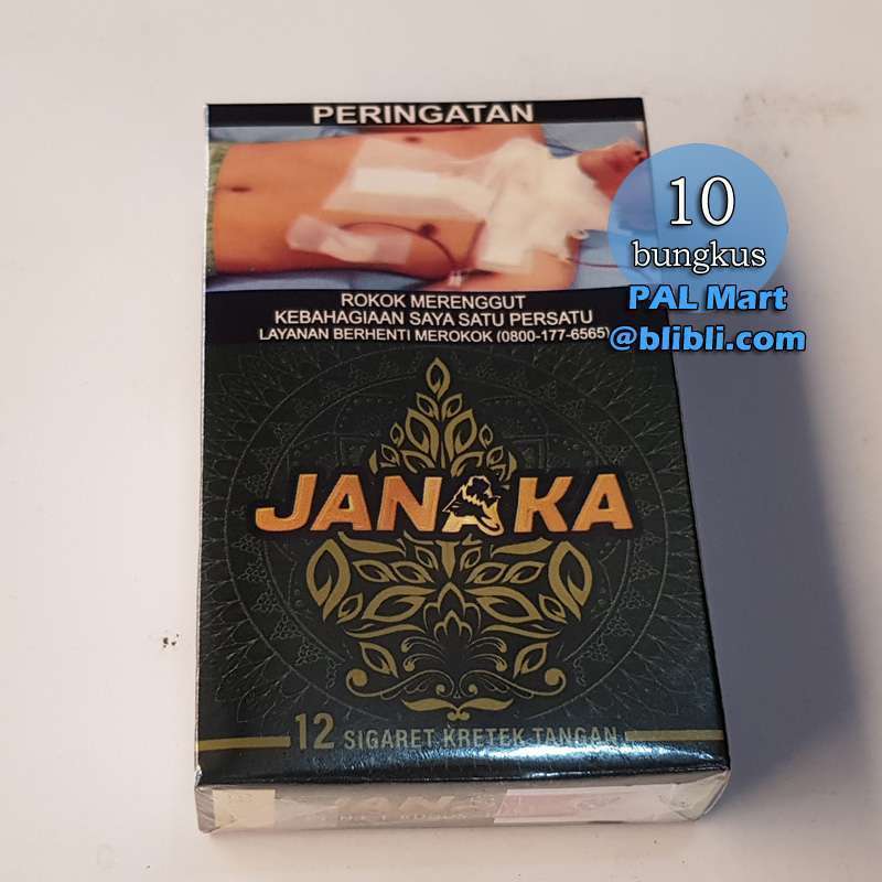 Jual Rokok Kretek Janaka 12 [1 Slop / 10 Bungkus @ 12 Batang ...
