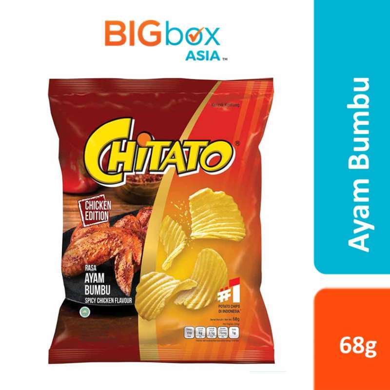 Promo Chitato Snack Ayam Bumbu 68g Diskon 4% di Seller BIGbox Asia ...