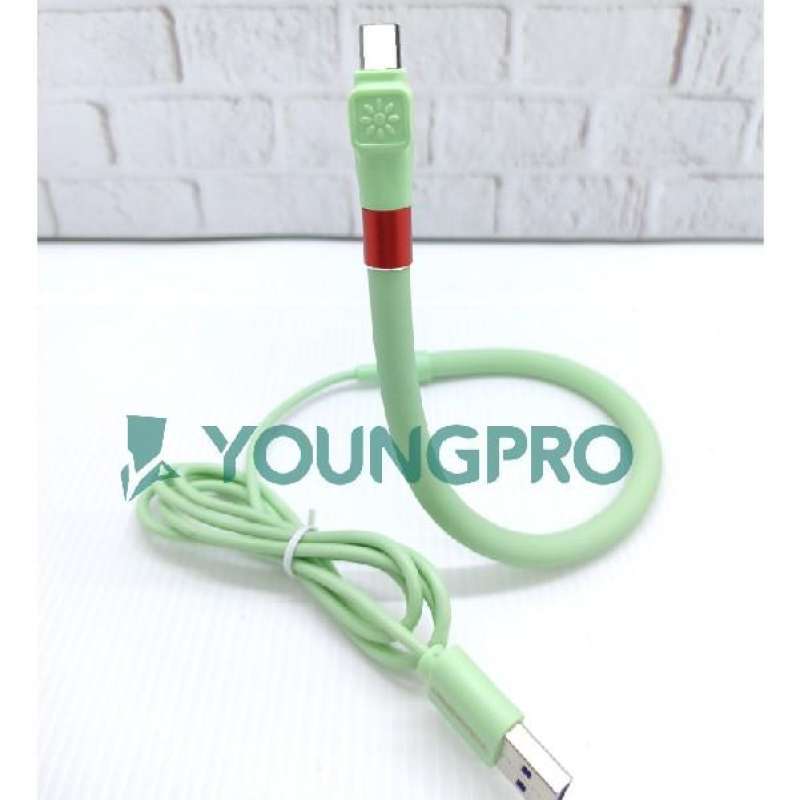 Jual Youngpro Cs-120 - Kabel Data Hp Standing Type C Usb 3a 120cm Fast ...
