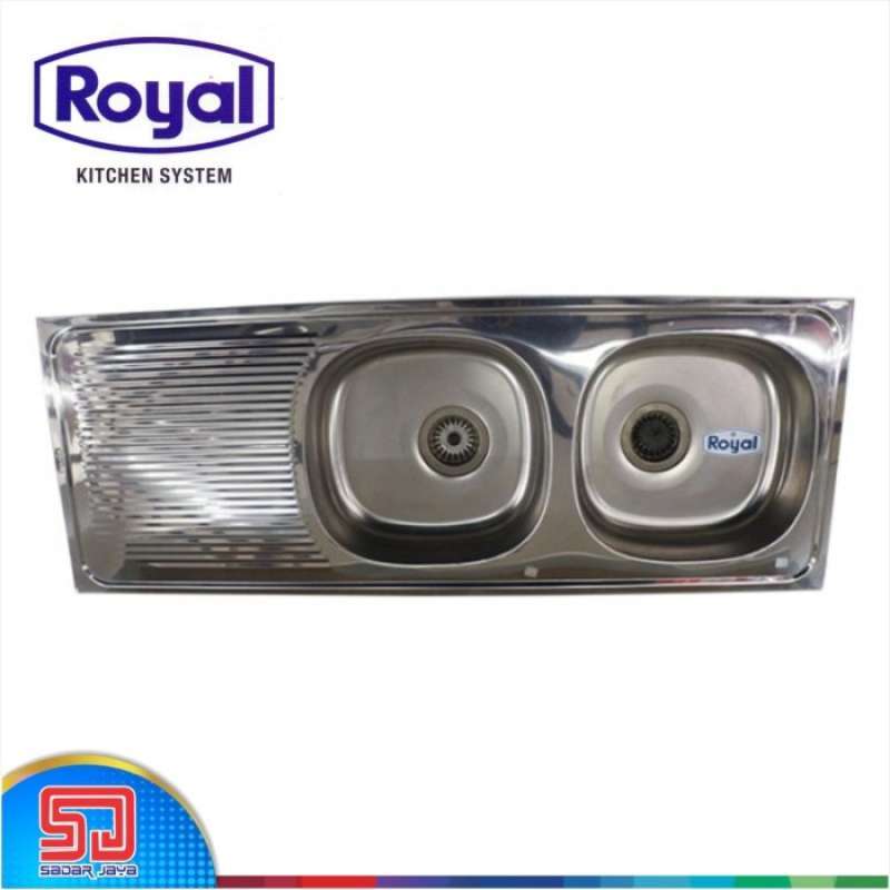 Jual Royal Kitchen Sink Sb 22 Wastafel Dapur Bak Cuci Piring 2 Bowl ...
