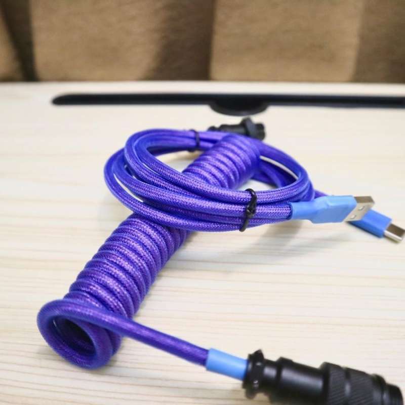 Jual Type C Coiled Cable Mechanical Keyboard By All-in Gaming Shop ...