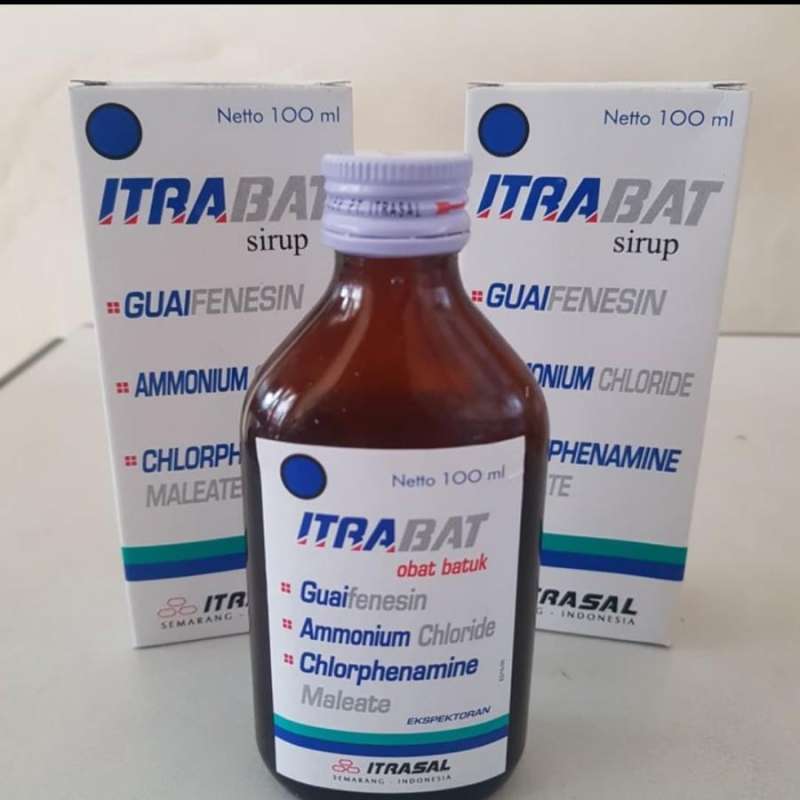 Promo Itrabat Syrup 100ml - Obat Batuk Berdahak Alergi Diskon 8% Di ...