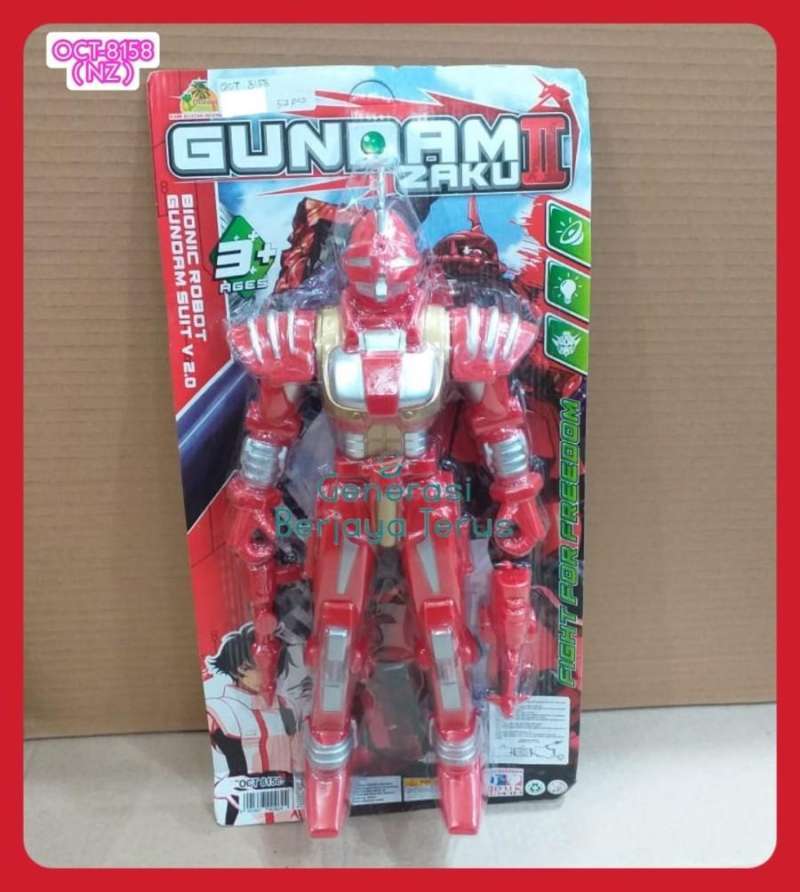 Jual MAINAN ANAK LAKI LAKI ROBOT GUNDAM ZAKU II/MAINAN ROBOT ANAK OCT ... Jual MAINAN ANAK LAKI LAKI ROBOT GUNDAM ZAKU II/MAINAN ROBOT ANAK OCT ...