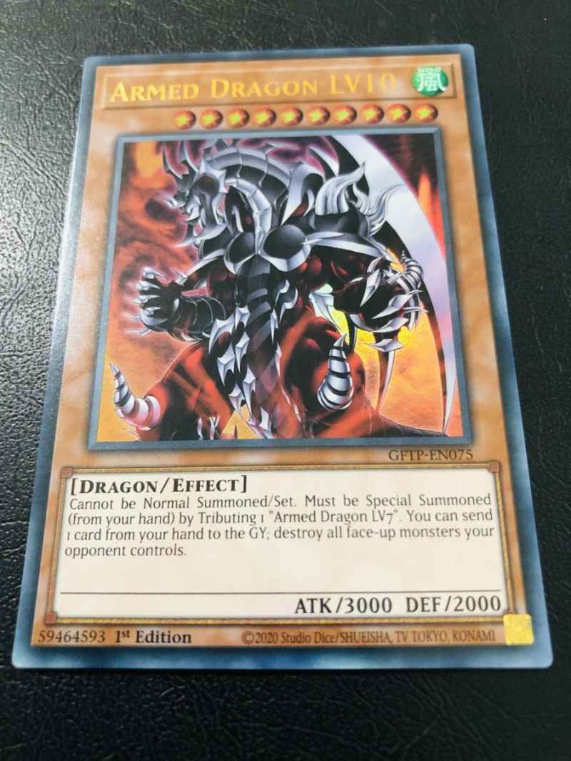 Jual Kartu Yugioh Original Armed Dragon Lv 10 Ultra Rare di Seller antique mise - Kartini, Kota ...