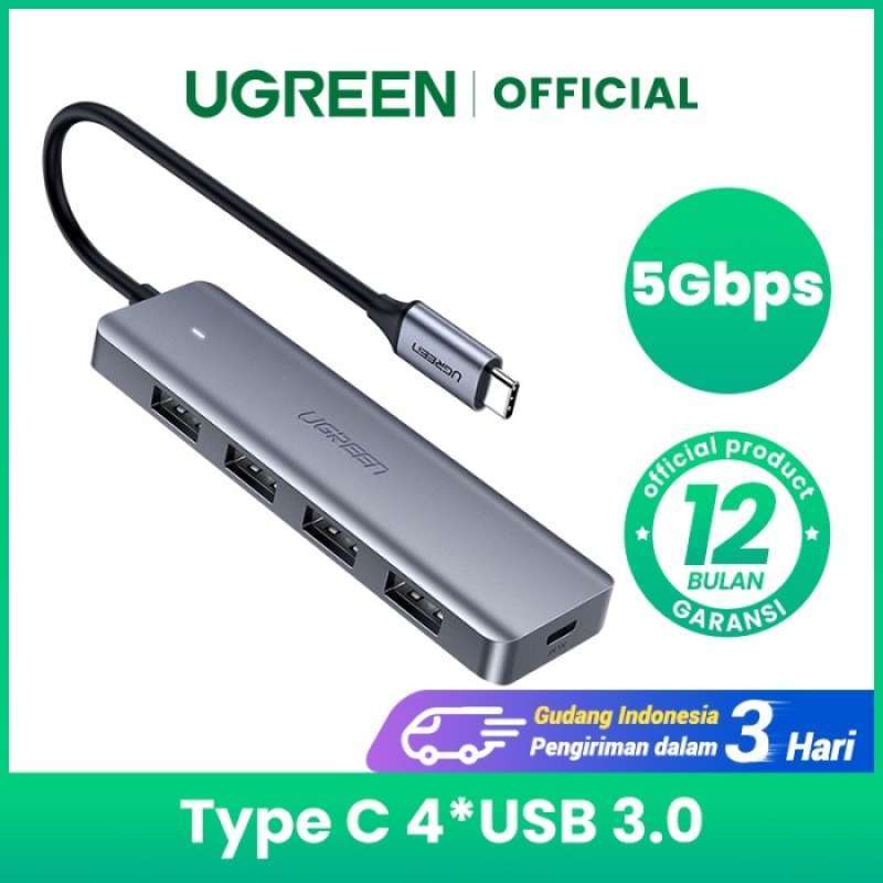 Jual Ugreen Hub Splitter 4 Port USB Tipe-C Ke USB 3.0 Untuk MacBook Pro ...