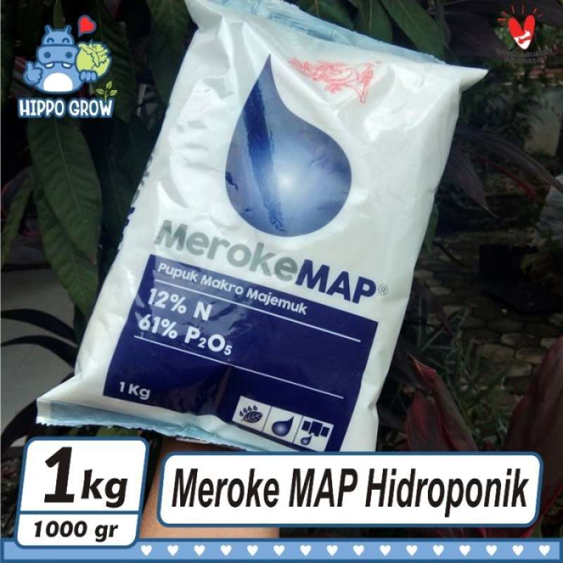 Promo Pupuk Meroke Map Original 1Kg - Mono Amonium Phosphate Hidroponik ...