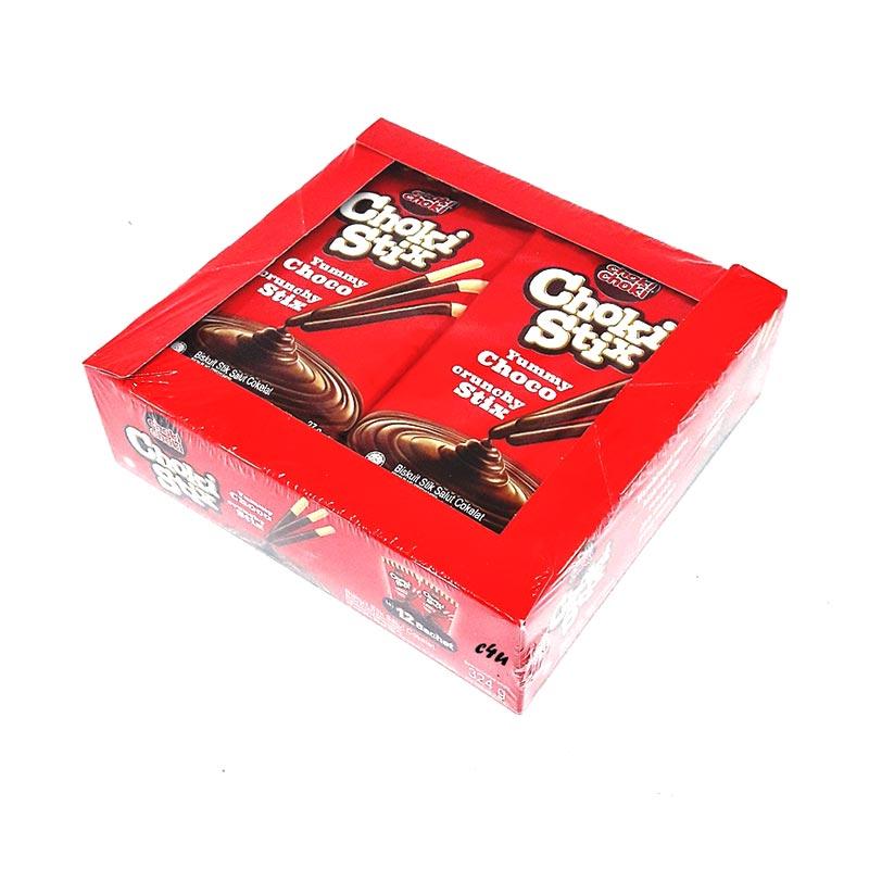 Jual Choki Stix - Biskuit Stick Salut Coklat [24 Gr/ 12 Sachet/ Pack ...