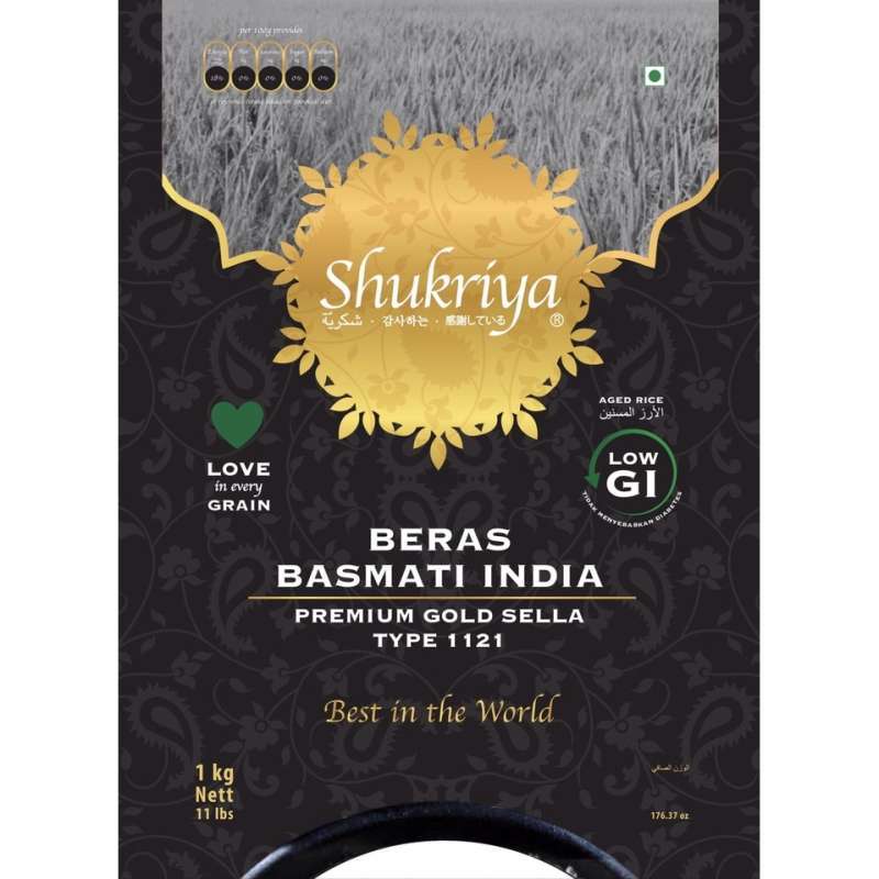 Jual Shukriya Beras Basmati India / Shukriya Basmati Rice [1 KG] di ...
