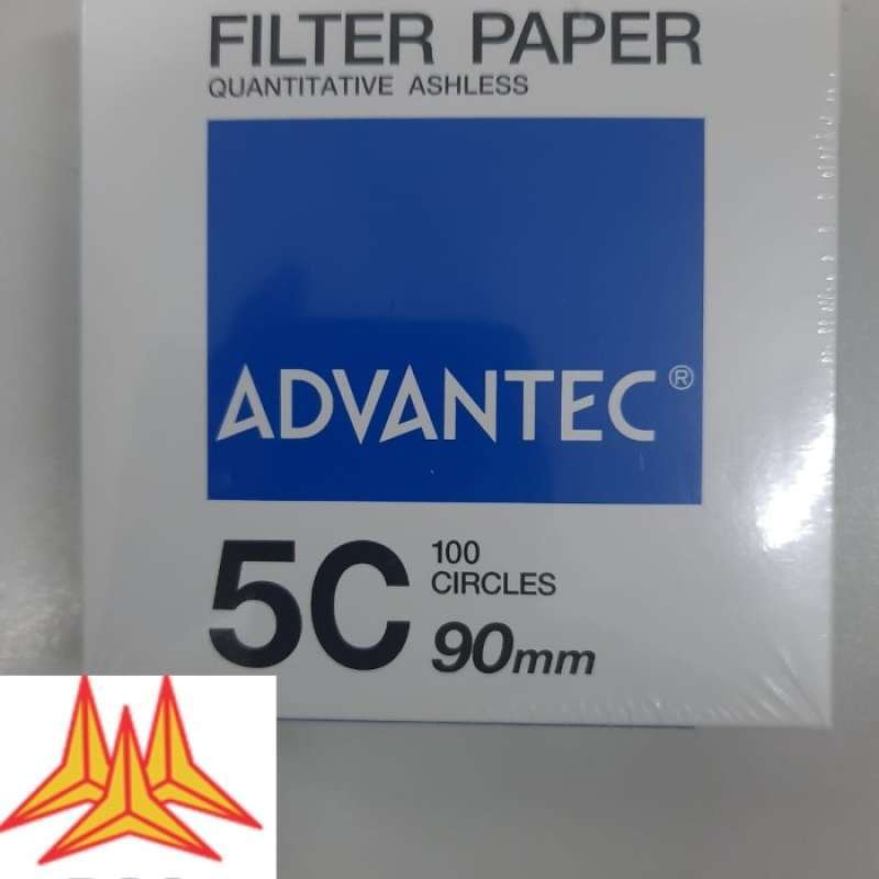 Jual Advantec Filter Paper Quantitative No 5C diameter 90mm di Seller ...