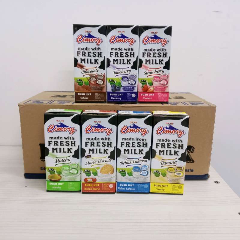 Jual Cimory Susu Uht M/w Fresh Milk 250 Ml X 24 Pcs ( 1 Karton ) Di Seller Toko Online_87 ...
