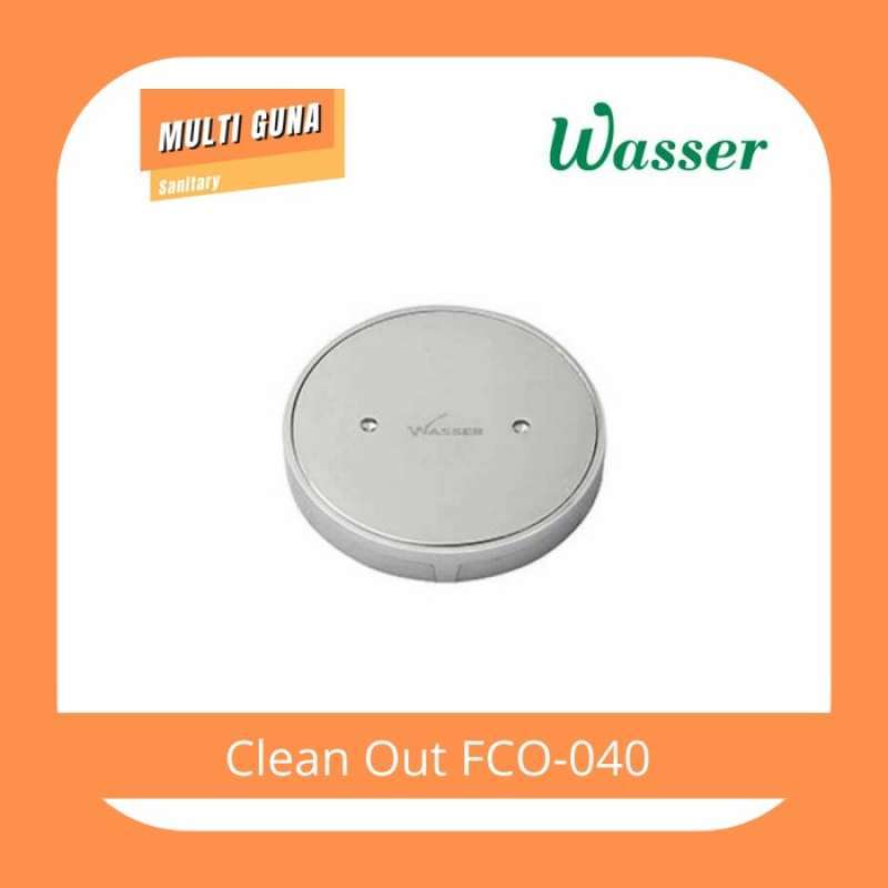 Promo WASSER FCO-040 || Floor Clean Out 4 Inch Wasser FCO 040 ...