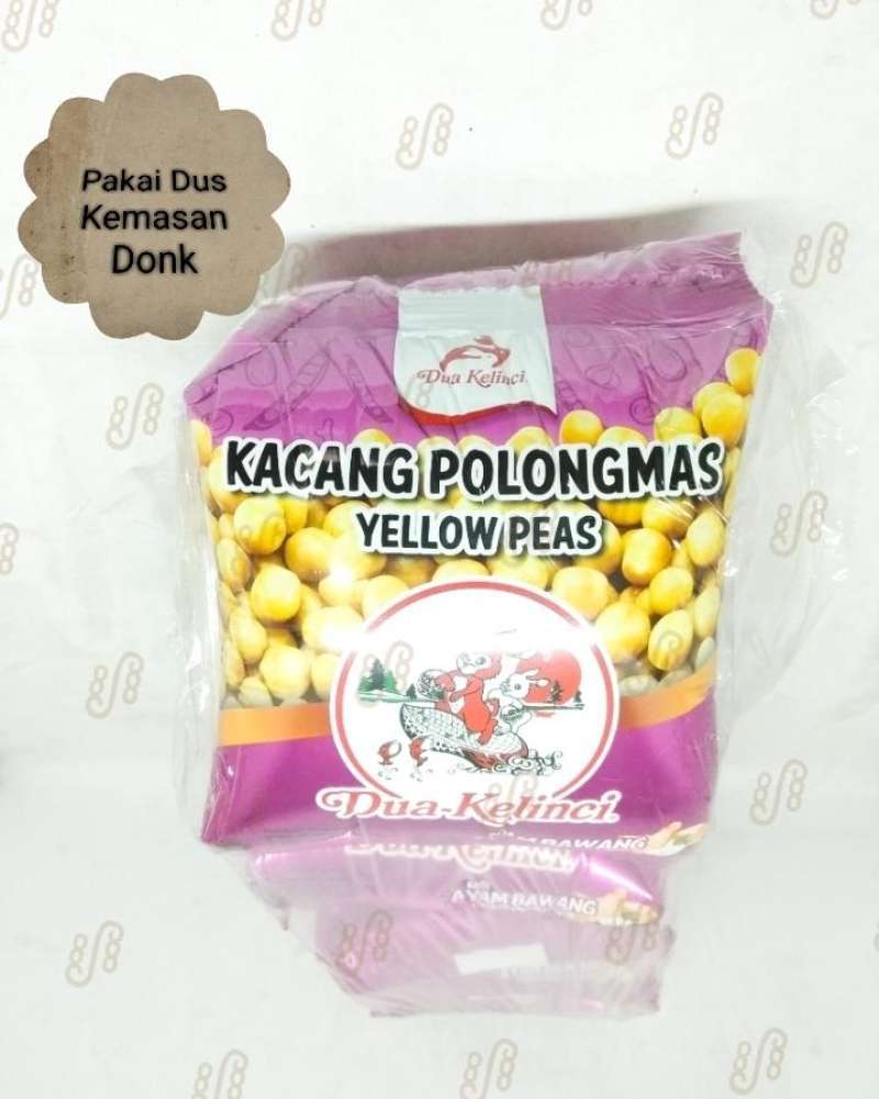 Jual Dua Kelinci Kacang Polong Ayam Bawang 18gr - Pak Isi 10 Pcs di ...