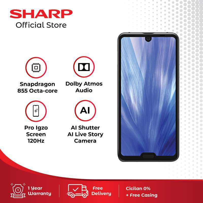 Promo AQUOS R3 Series - BLACK Diskon 14% di Seller CV. Berkat Usaha ...