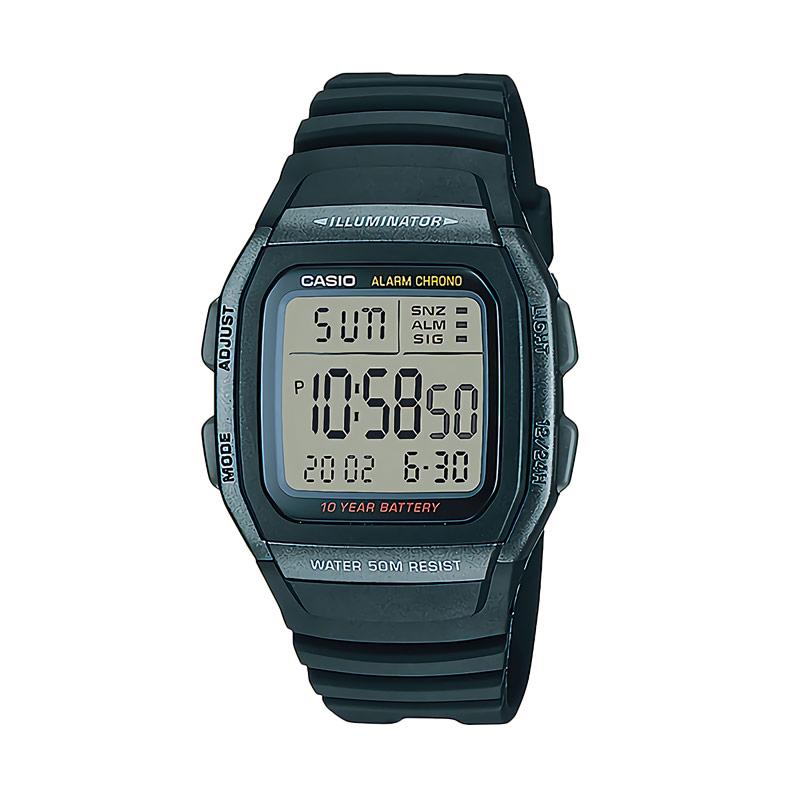 Jual Casio W-96H-1BVDF Jam Tangan Pria - Hitam di Seller Temismani ...