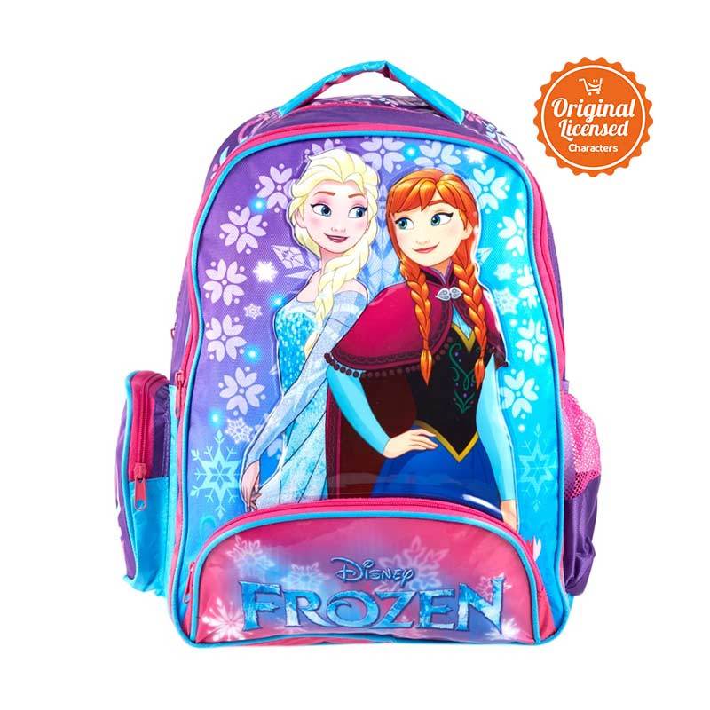Jual Frozen Anna and Elsa Large Backpack di Seller Character Land ...