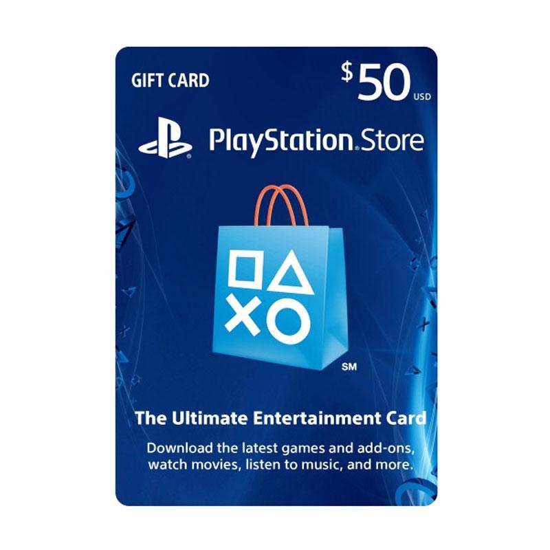 Jual SONY Playstation Network Card Voucher [USD 50] di Seller Silfolion ...
