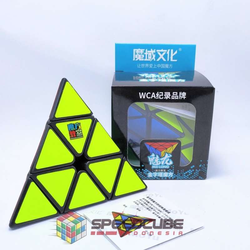 Jual Rubik Pyraminx Moyu Meilong- Rubik Piramid Segitiga 3x3 Original ...