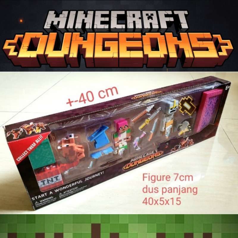 Jual Mainan Minecraft Dungeons Action Figure Minecraf cocok untuk ...