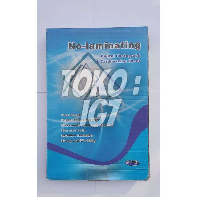 Jual Kertas Pvc Bahan Cetak Id Card Di Seller Ig7 - Tanah Tinggi, Kota ...