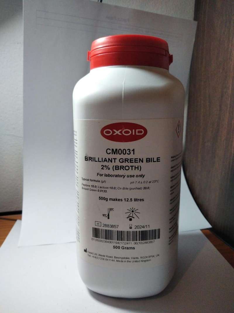 Jual Briliant Green Bile Broth 2% (bglb ) Oxoid 500gr Cm0031b Di Seller ...
