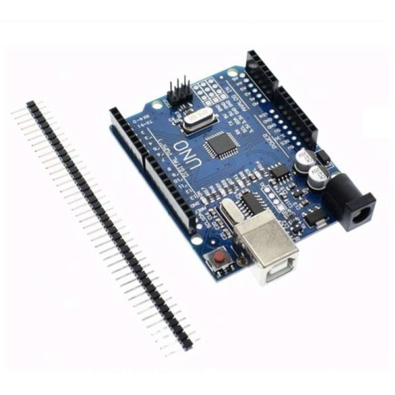 Jual Arduino Uno R3 rev3 CH340 Clone Atmega328 - Biru [No Cable] di Seller Arduino Shop ...
