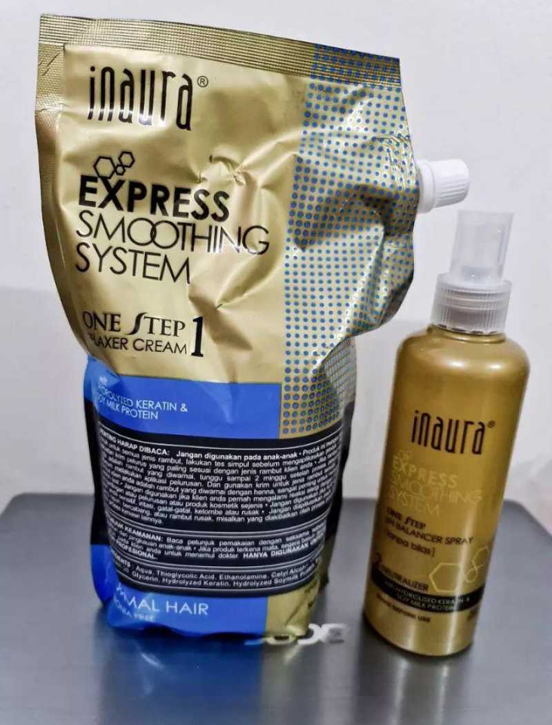 Jual Inaura Smoothing One Step Express ( untuk rambut normal ) step 1 ...