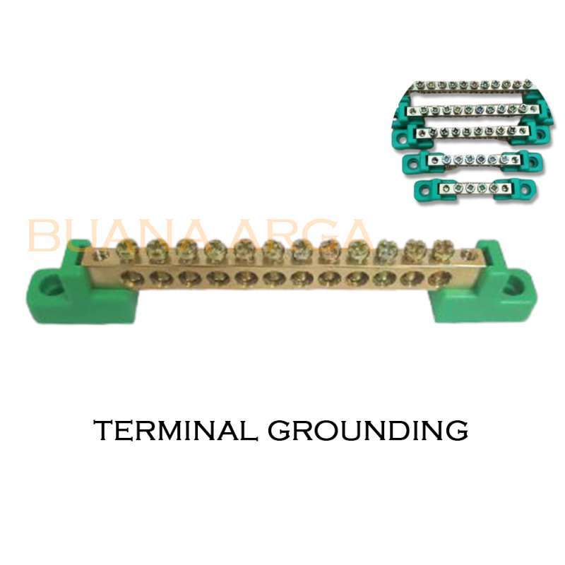 Jual Terminal Block Grounding 4 POLE T001-0609/4 Gronding FORT di ...
