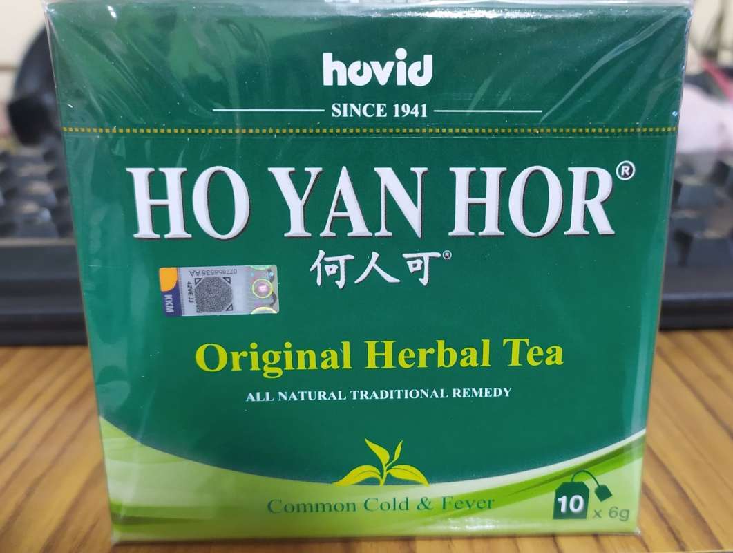 Jual Teh HO YAN HOR 10x6g Hovid Original Herbal Tea Teh Herbal Asli Exp ...