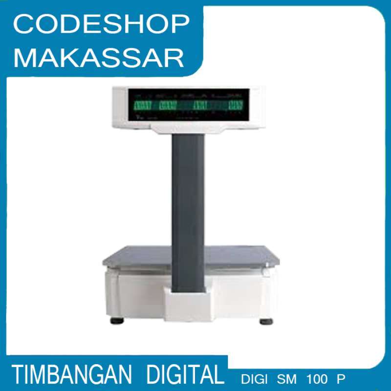 Jual TIMBANGAN DIGITAL DIGI SM-100P / TIMBANGAN CETAK LABEL HARGA di ...