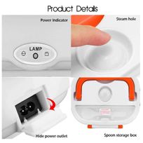 Jual Electric Lunch Box Kotak Tempat Bekal Penghangat Pemanas Listrik