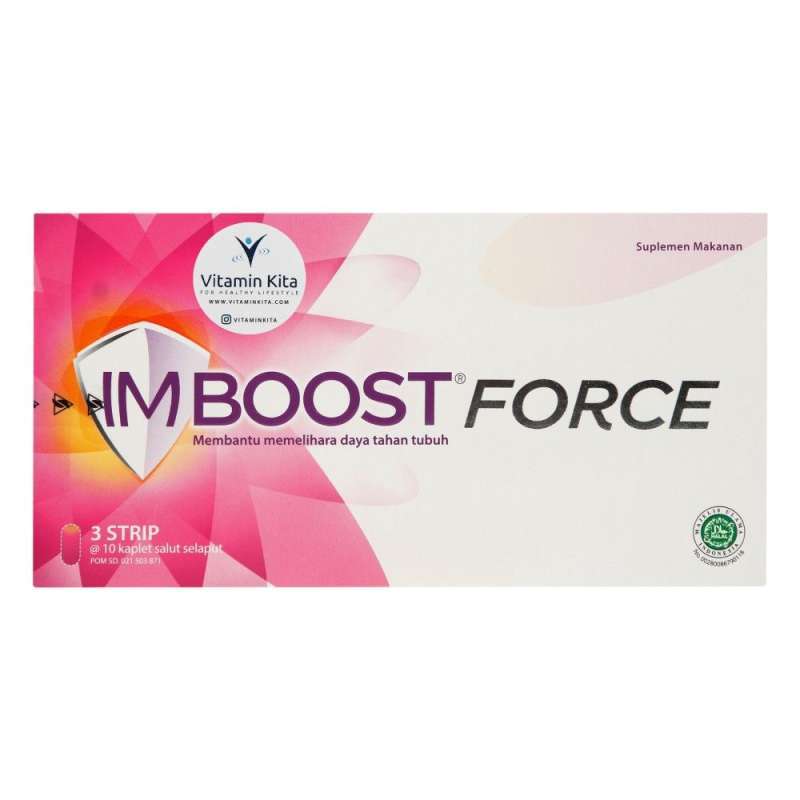 Jual Imboost Force 1 BOX Isi 30 kaplet di Seller Asisten Shopping ...
