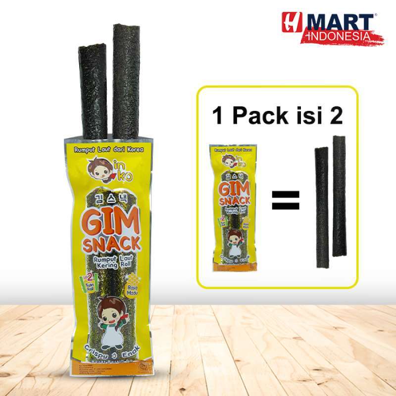 Jual Inko Gim Snack - Rumput Laut Roll Rasa Madu Di Seller H-mart ...