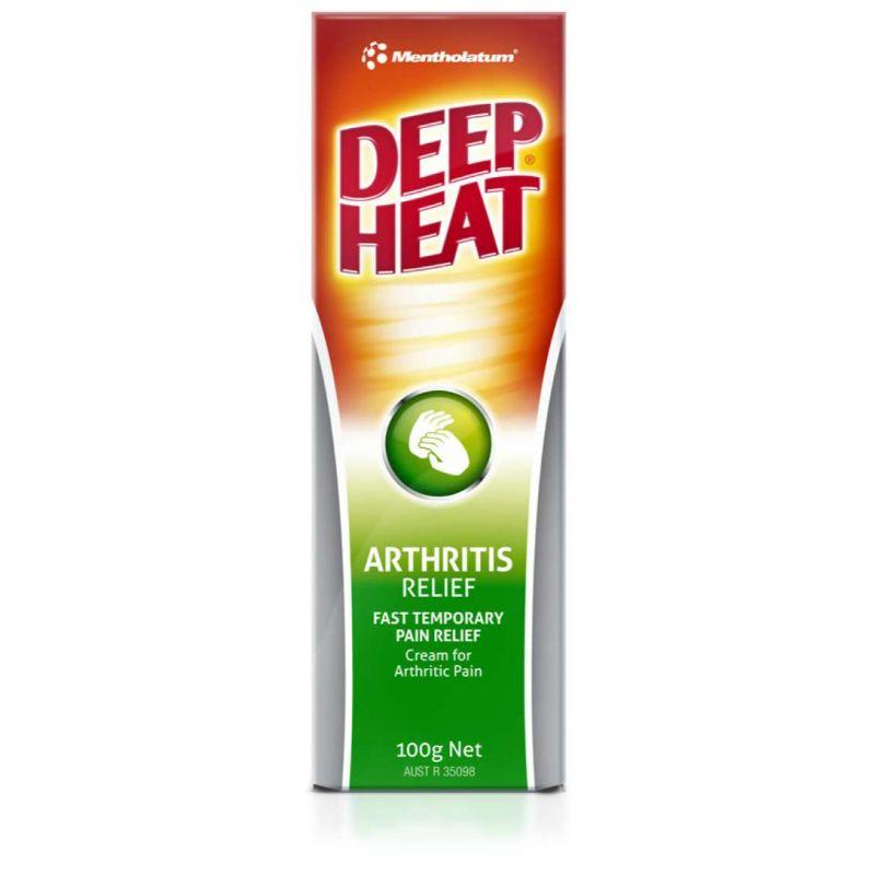 Jual Deep Heat Arthritis Relief Cream 100g / Nyeri Otot - Made in ...