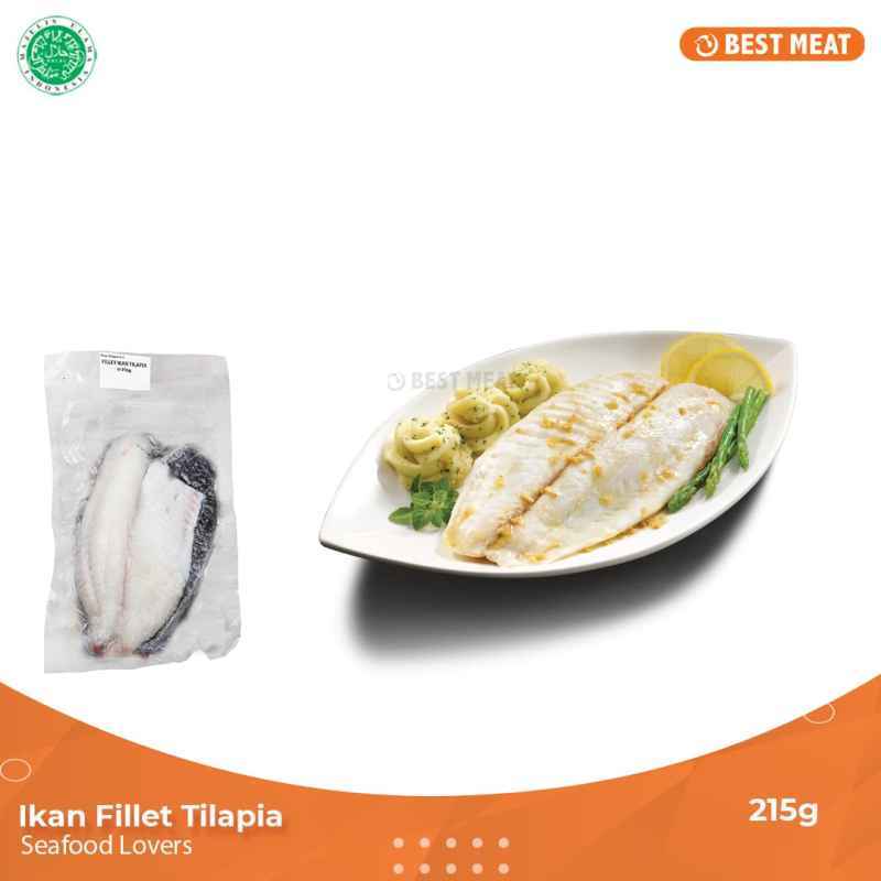 Jual Daging Ikan Tilapia Fillet ± 215 gr Halal di Seller Best Meat ...