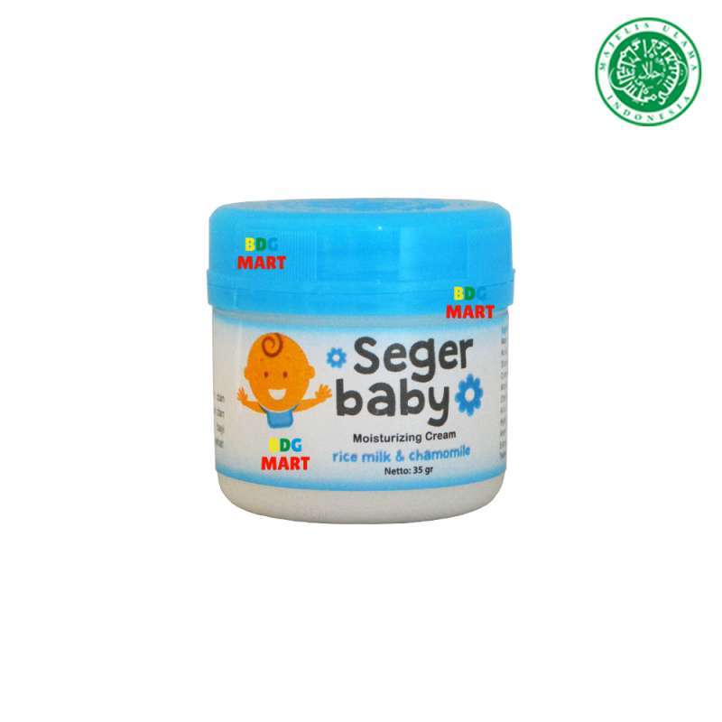 Jual Seger Baby Rice Milk & Chamomile Biru Haslin Bayi Halal MUI - 35gr ...