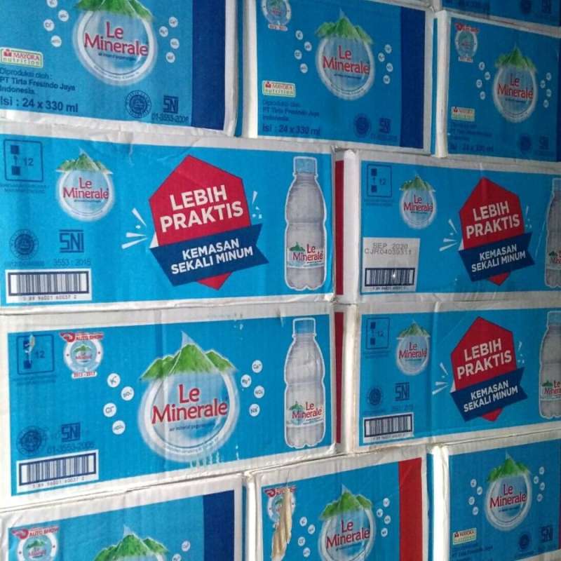 Promo Air Mineral Le Minerale 330 ml (Kemasan Karton) di Seller M2F2 Shop - Kota Jakarta Pusat ...