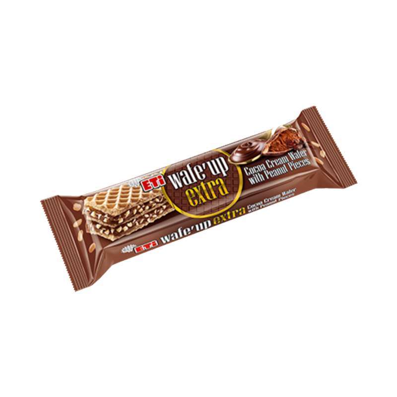 Promo Wafer ETI Wafe Up Extra Chocolate with Peanut Pieces 29g Diskon ...
