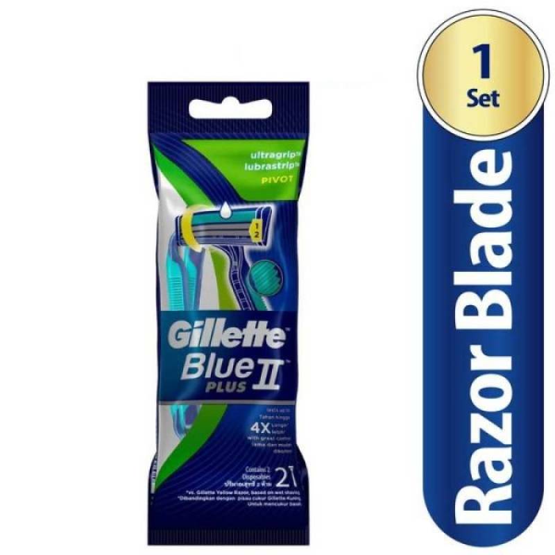 Jual Gillette Blue Ii Plus Ultragrip 2`s Di Seller Sariayu Store ...