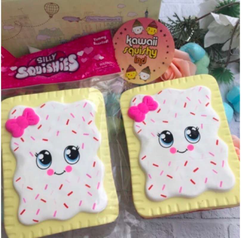 Jual Promo Licensed Squishy Silly Squishies Pop Tart 100% Original Di ...