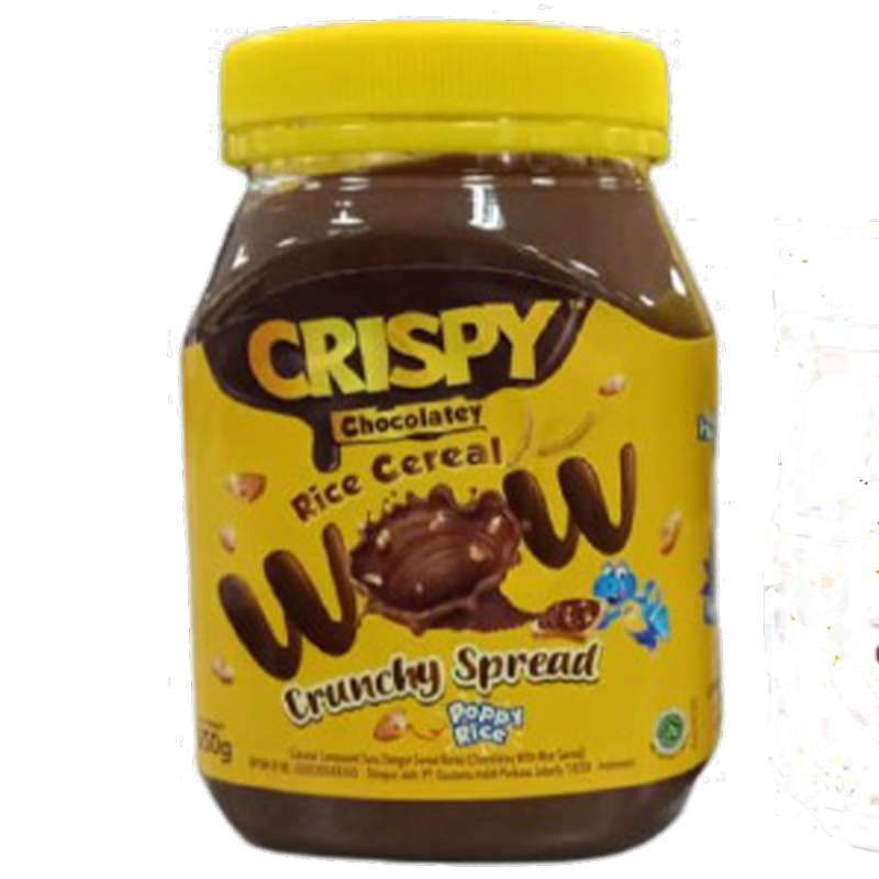 Promo Selai Coklat CRISPY Chocolatey Crunchy Spread 350g Diskon 20% di ...