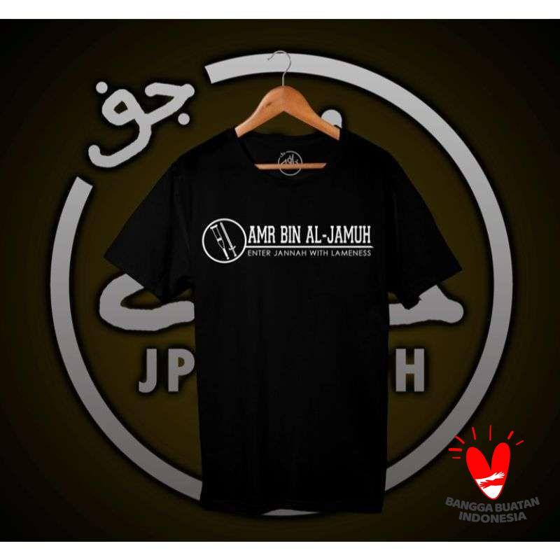 Jual JP CALIPH Kaos Dakwah Tokoh Islam AMR BIN JAMUH - L Black di ...