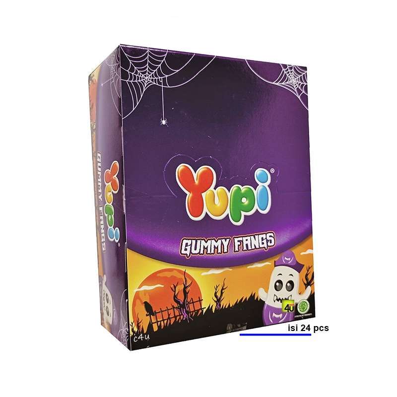 Promo YUPI - GUMMI FANGS Jelly Gummy Candy - Isi 24 pcs Diskon 7% di Seller cemilan4u - Babakan ...
