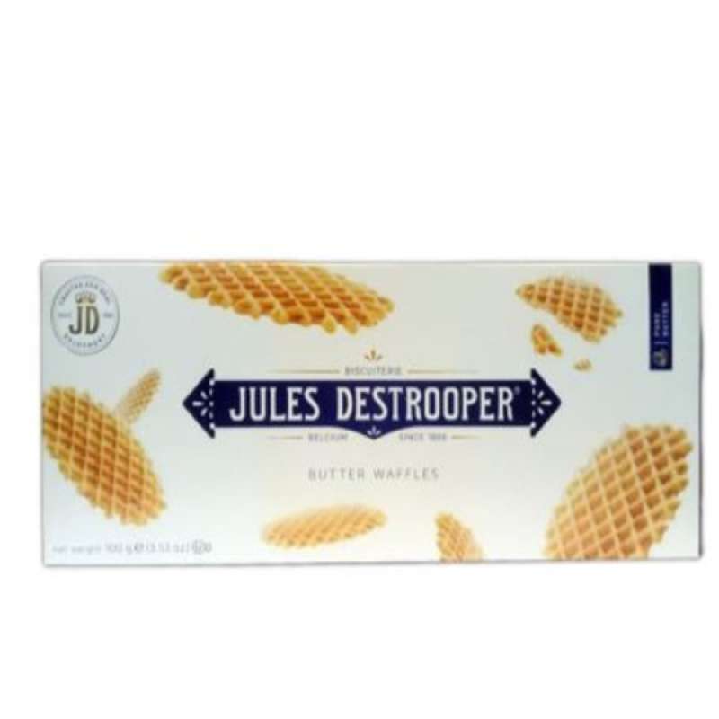 Jual KKV - Jules Destrooper Biskuit Waffle Paris (Paris Waffles) 100gr ...